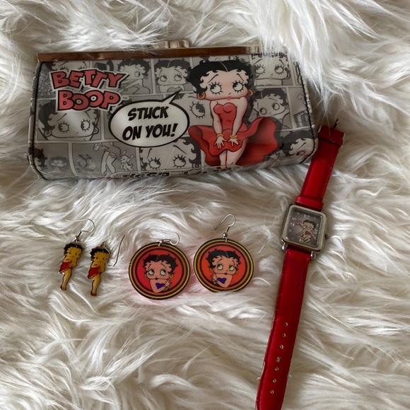 Betty Boop | Accessories | Vintage Berry Boop Bundle | Poshmark